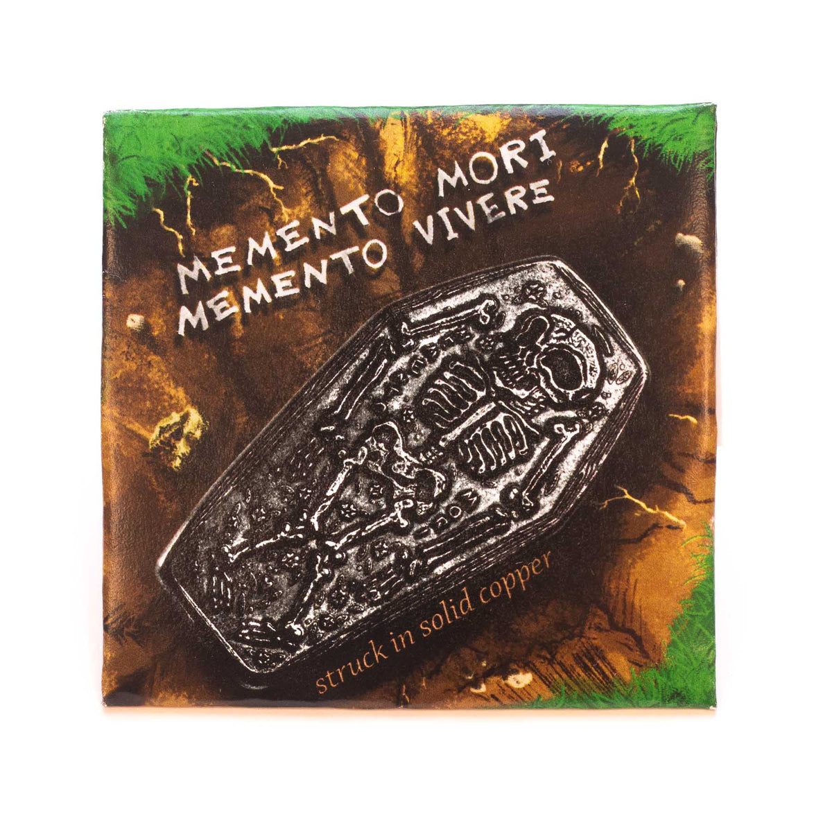 Memento Mori / Memento Vivere Reminder Copper Coin | Shire Post Mint