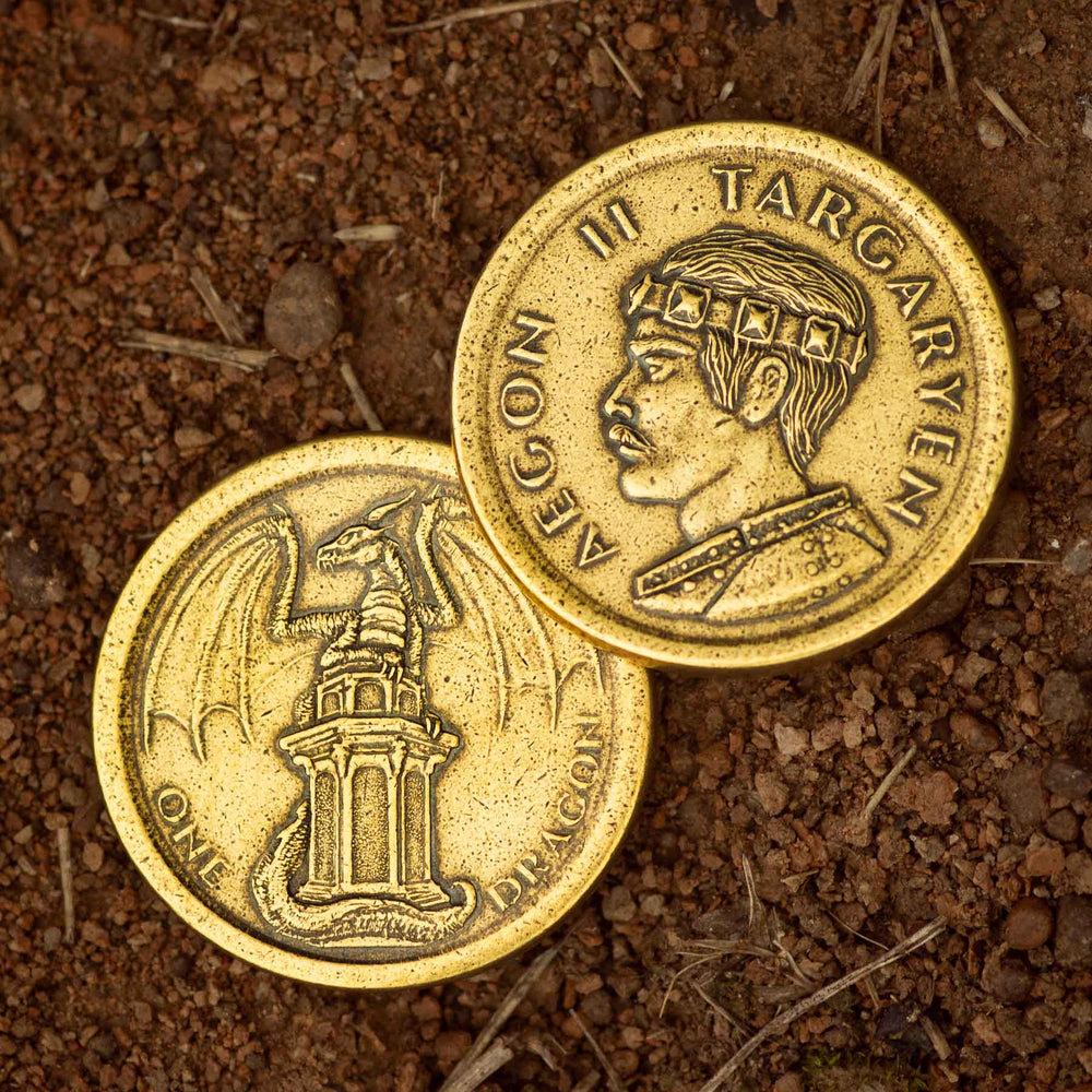 Aegon II Targaryen Golden Dragon Coin
