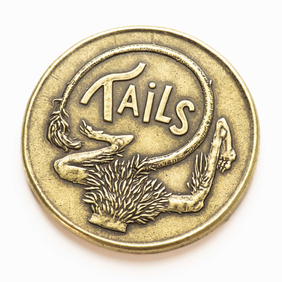 Labyrinth Firey Heads or Tails Decision Maker Coin | Shire Post Mint
