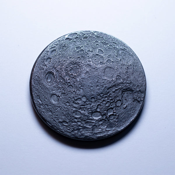Iron Super New Moon Coin - Large 1.5" | Shire Post Mint