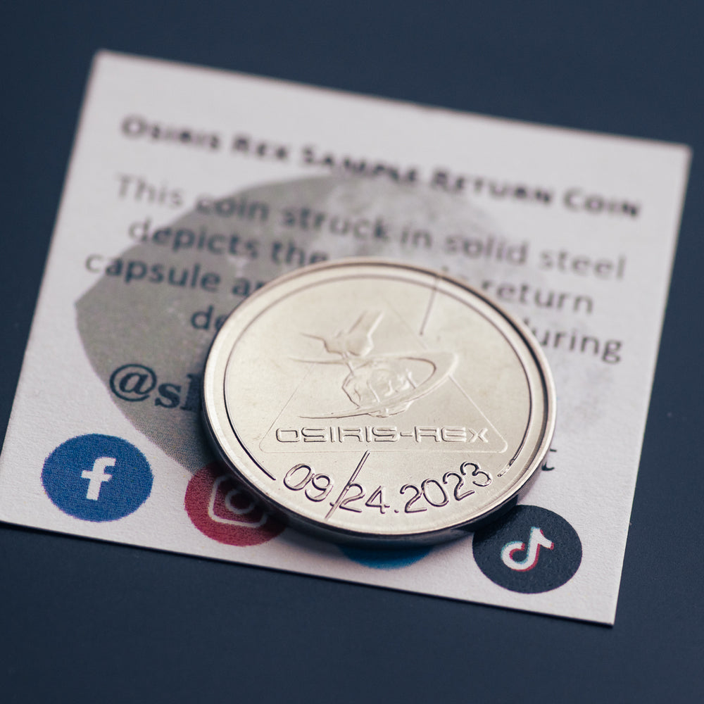 OSIRIS-REx Sample Return Coin