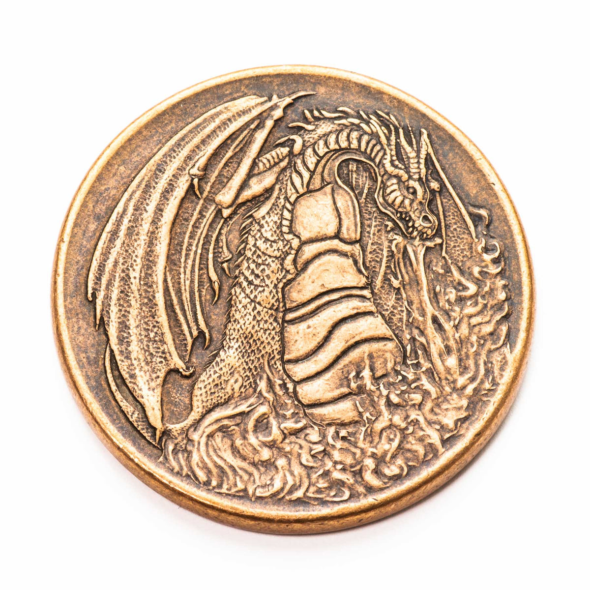 Fire Dragon and Ice Hydra Copper Token - Rare Elements Foundry | Shire ...