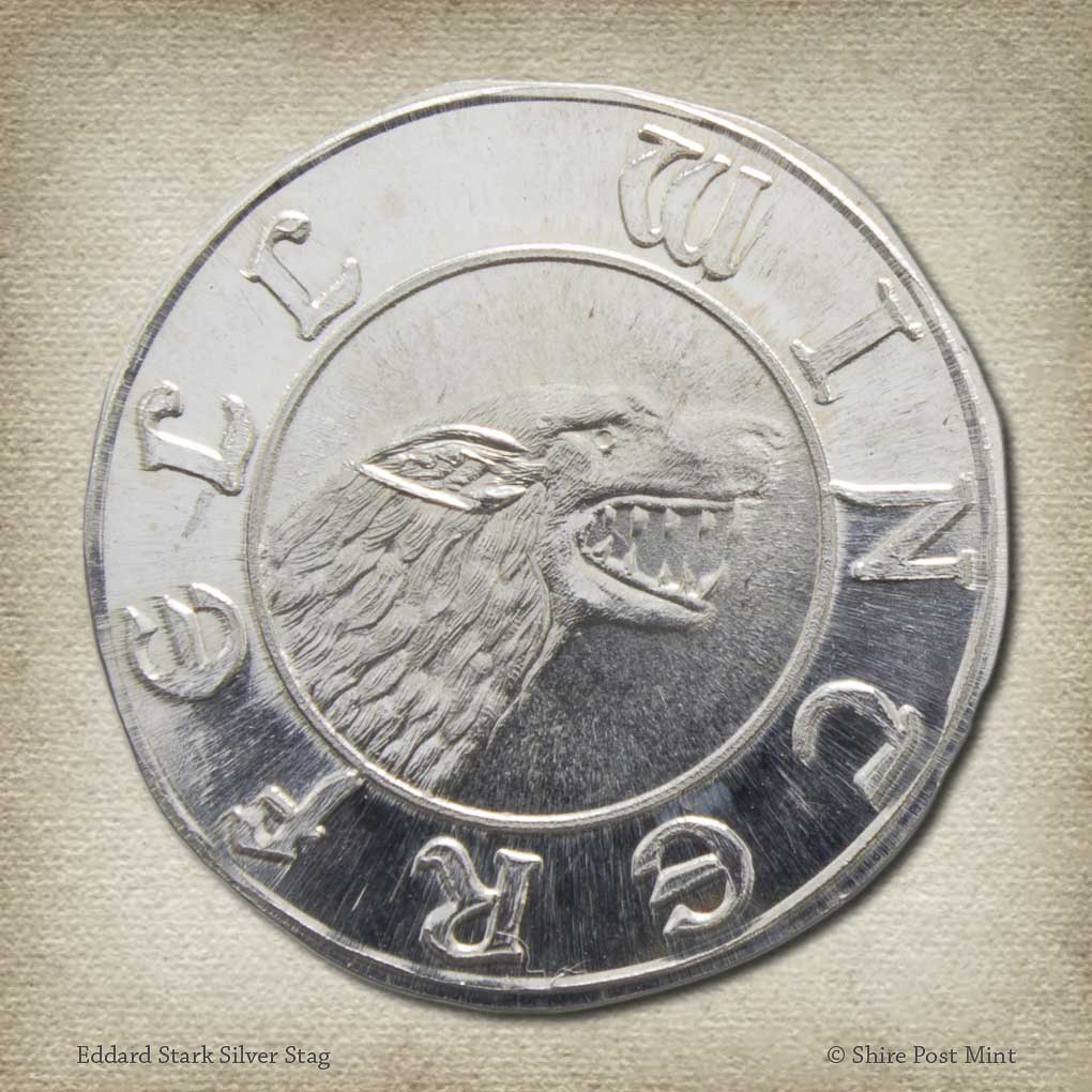 Eddard Stark Silver Stag - A Game of Thrones