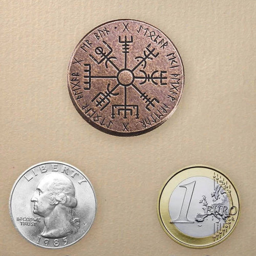 Vegvisir Wayfinder Coin - Bronze